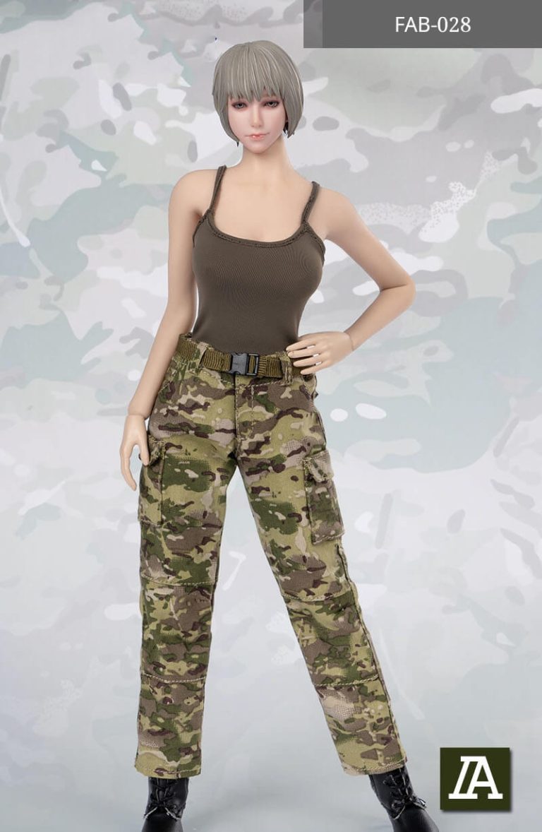 1/6 Female Figure Two Piece Camouflage Outfits | Fab Figures | Custom ...