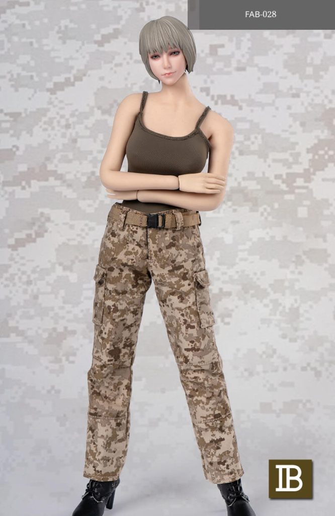 1/6 Female Figure Two Piece Camouflage Outfits | Fab Figures | Custom ...
