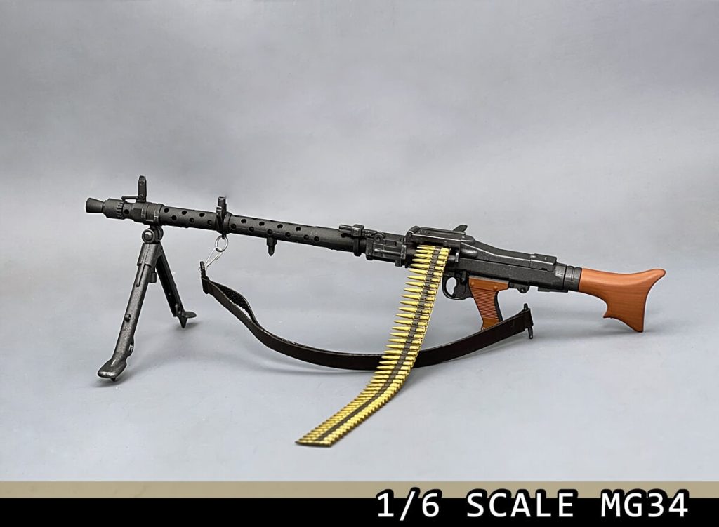 1:6 Scale MG34 Machine Gun | Fab Figures | Custom Action Figures Of ...
