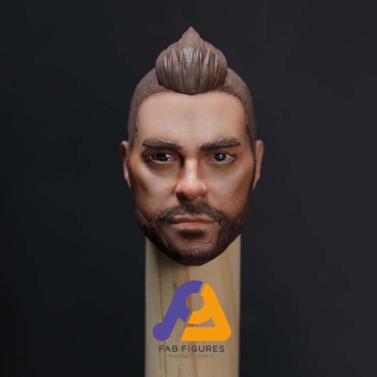 1/6th Scale Head Sculpt Of John 