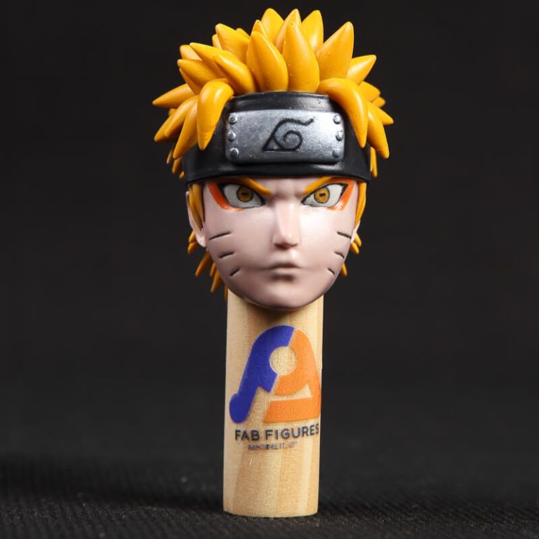 Painted By William.Liew 1/6th Scale Anime Naruto Uzumaki Sage Mode Head ...